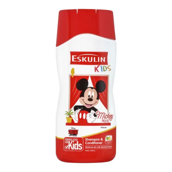 Disney Eskulin Kids Minnie Mouse Shampoo & Conditioner, 200ml ...