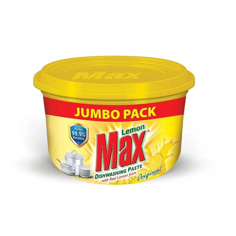 Lemon Max Dishwashing Paste, Original, 200g | Sparkling Clean Dishes ...