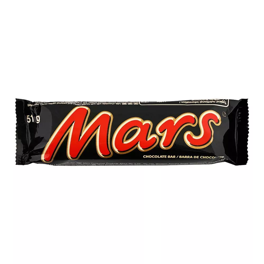 Mars Milk Chocolate With Soft Noughat & Carmel Cantre 51gms | Luscious ...