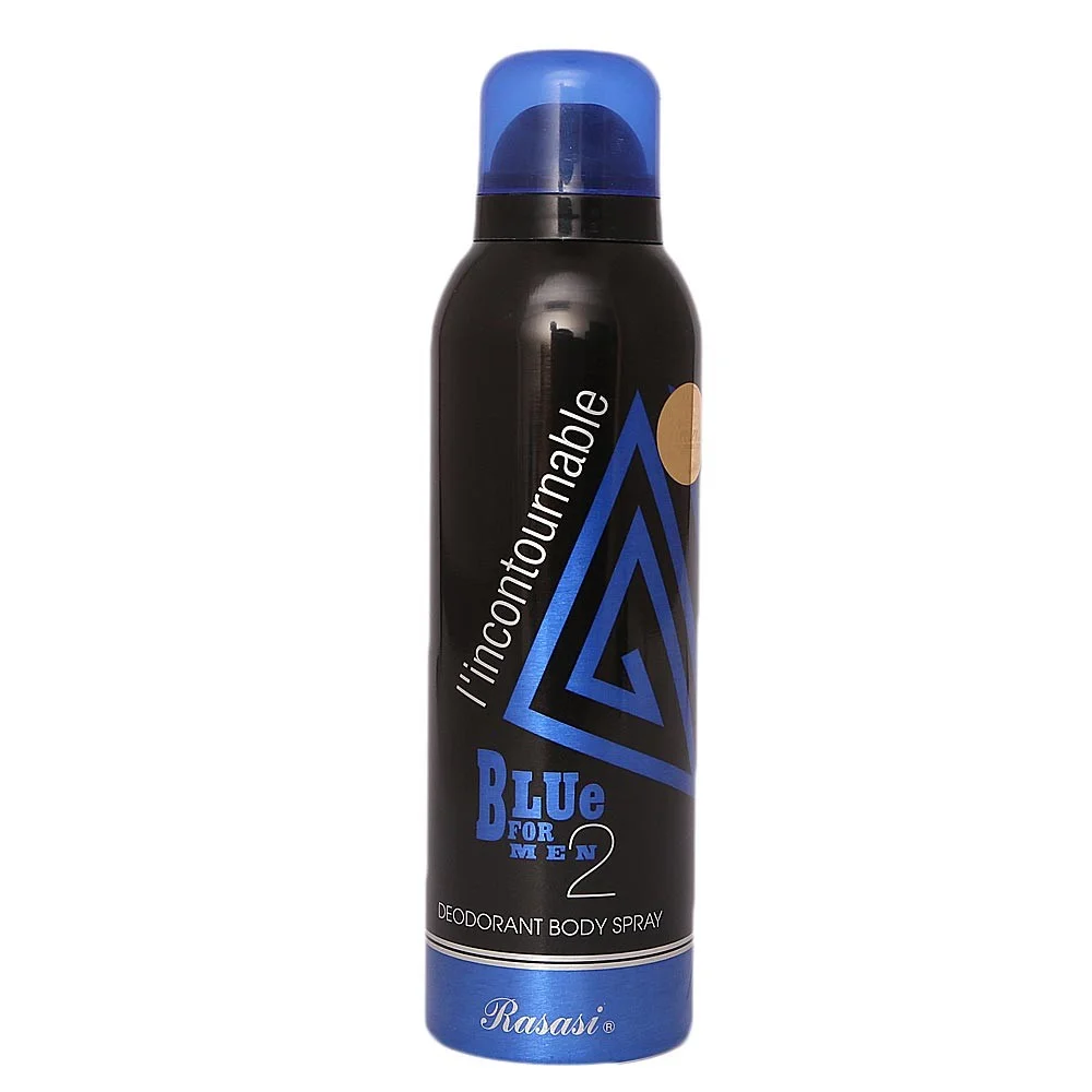 Rasasi Deodorant Blue For Men 2 Incontournable Body Spray 200ml ...