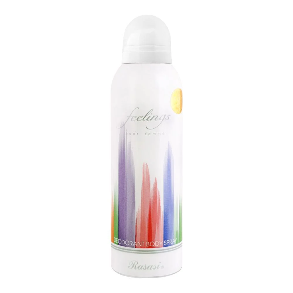 Rasasi Feelings Pour Femme Deodorant Body Spray 200ml | Stimulate ...