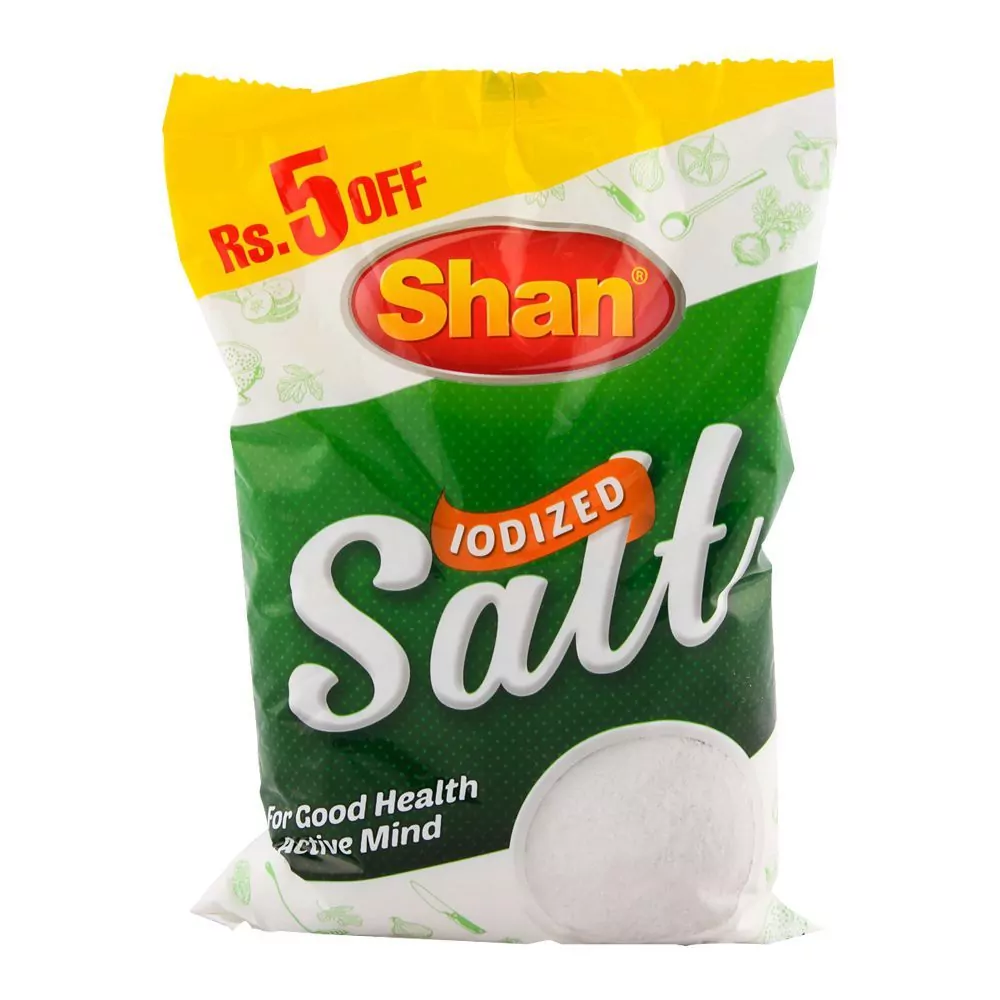 Shan Iodized Salt-800gms | Essential Health Boost | Catch N Pack
