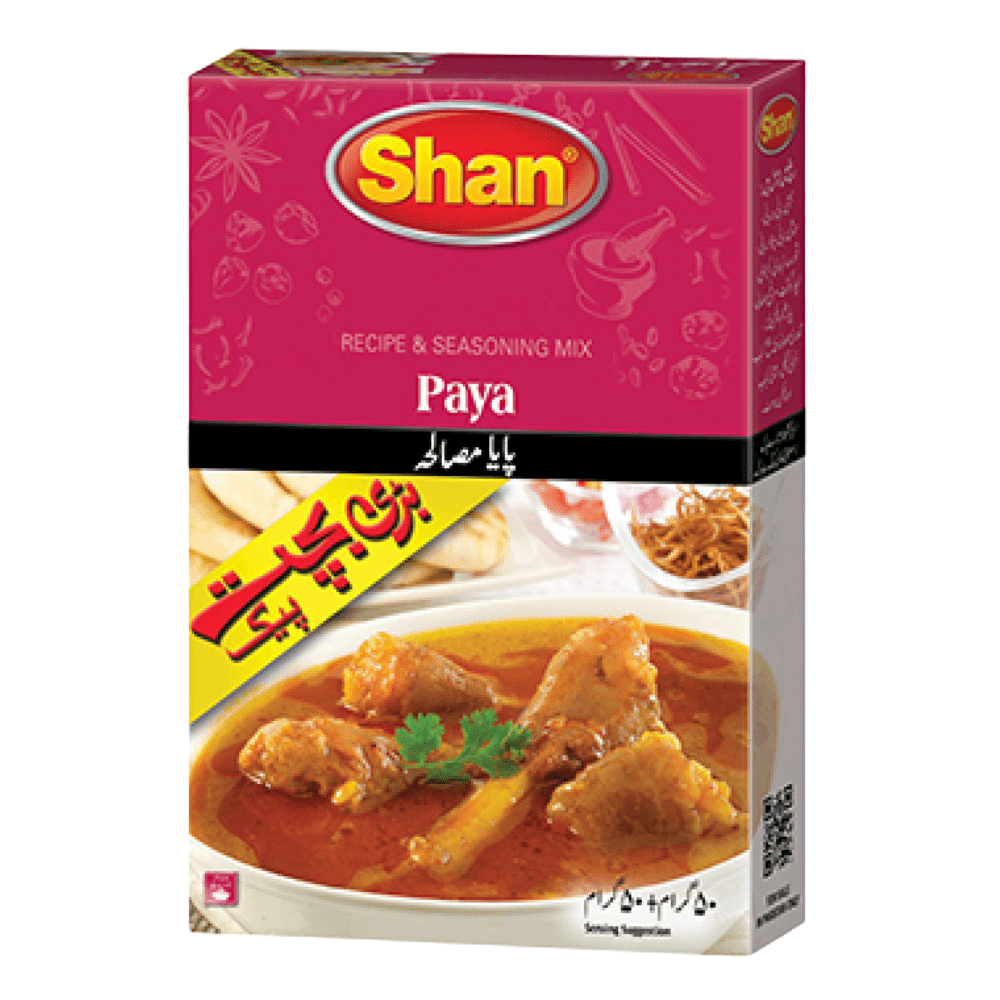 Shan Paya Masala (Double Pack) – 100gms | Culinary Excellence | Catch N ...