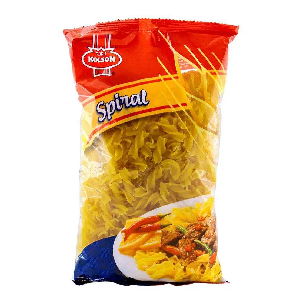 Kolson Macaroni Spiral 400gms | Spiral Sensation | Catch N Pack