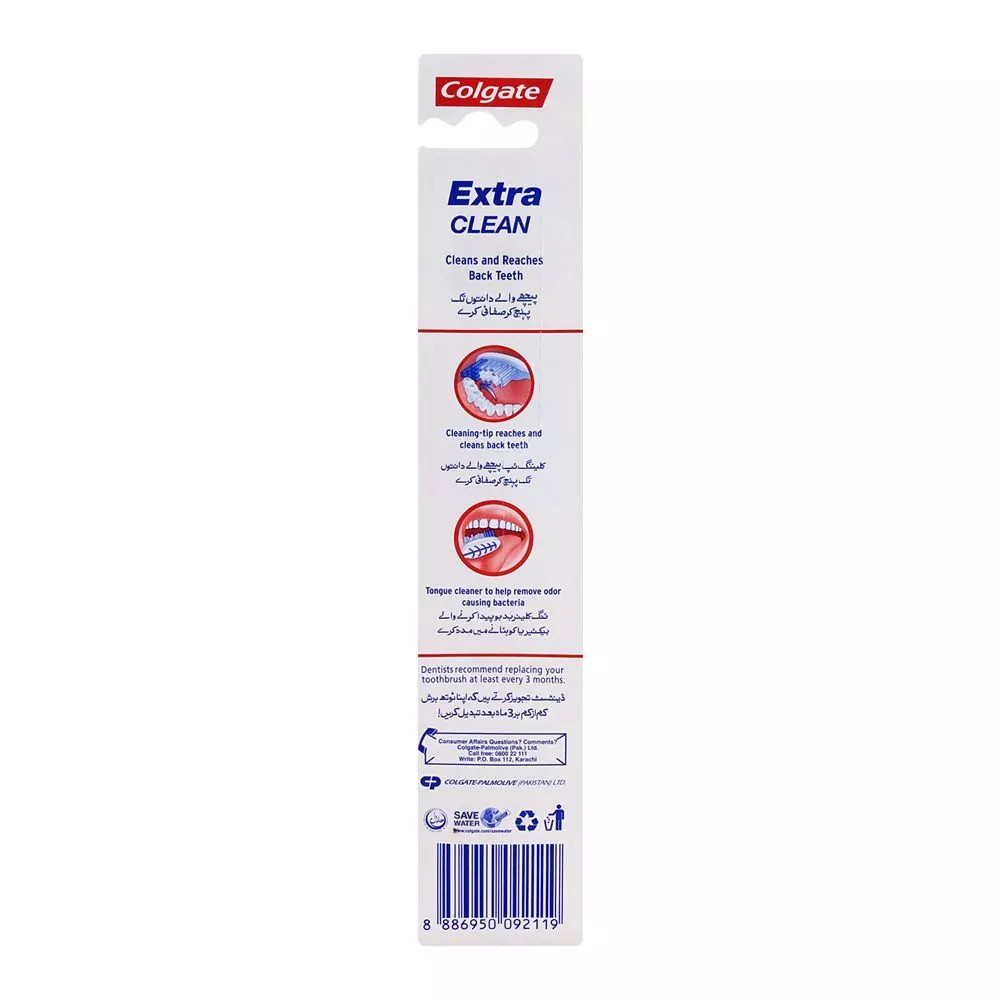 Colgate Extra Clean Soft Toothbrush - Gentle And Effective Oral Care ...