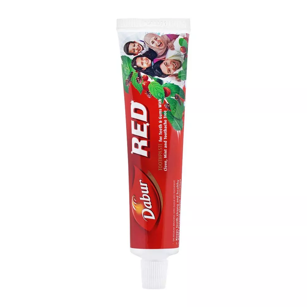 Dabur Red Toothpaste, 100g - Ayurvedic Oral Care For Strong And Healthy Teeth - Catch N Pack