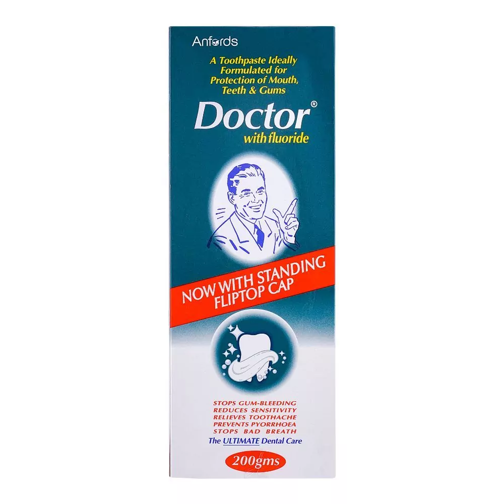 Doctor Fluoride Toothpaste Double Saver, 180g - Comprehensive Dental ...