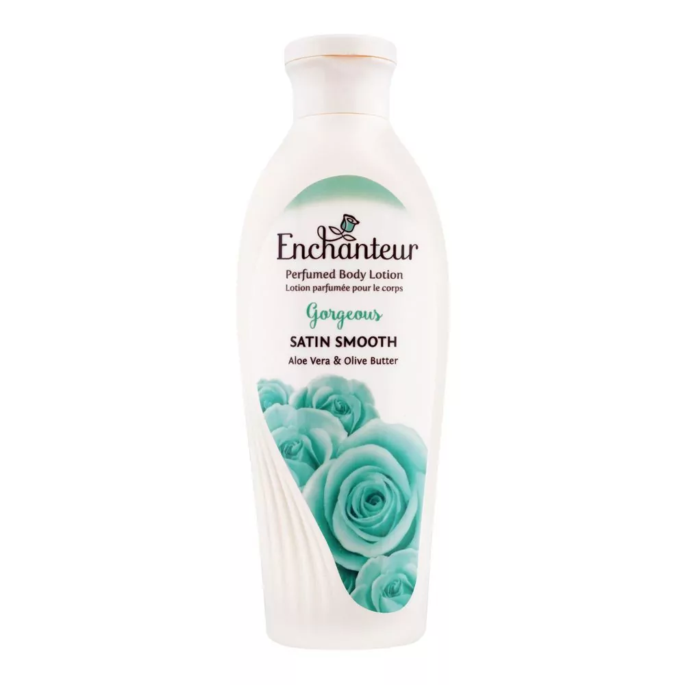 Enchanteur Gorgeous Moisture Silk Perfumed Body Lotion, Aloe Vera ...