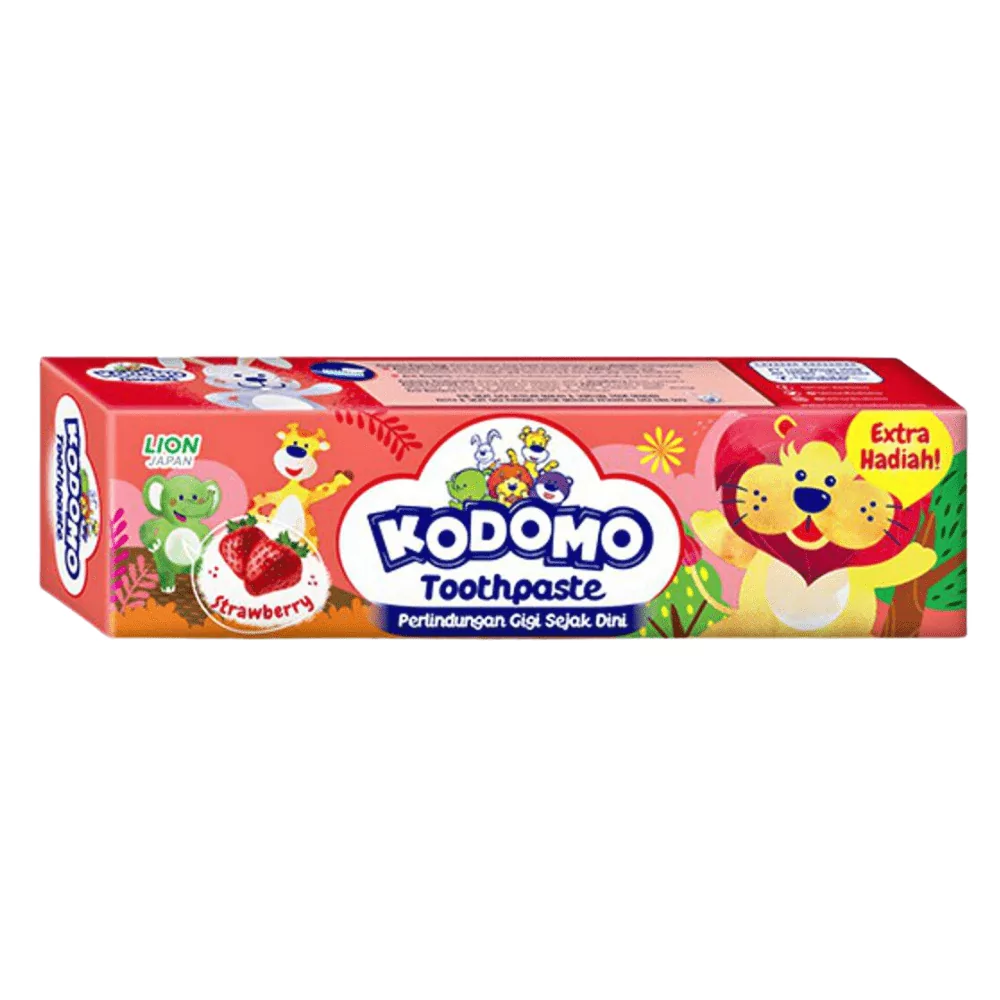 Kodomo Kids Toothpaste Strawberry, 45gm - Fun And Effective Toothpaste ...