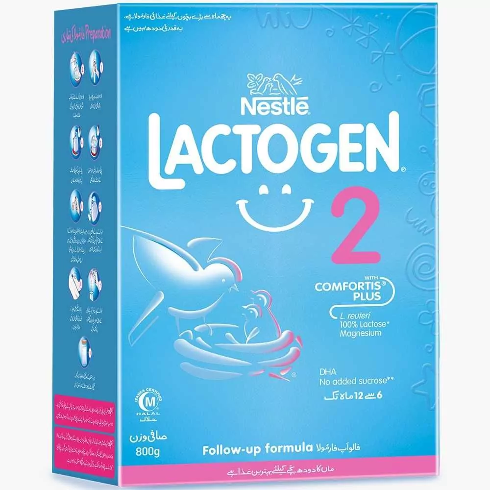 Nestle Lactogen 2, 800g - Nourishing Follow-Up Formula - Catch N Pack