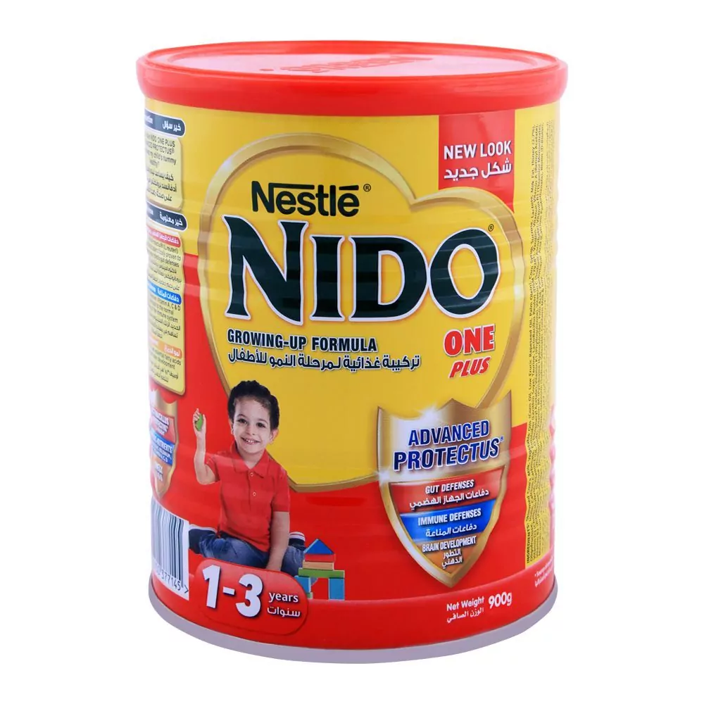 Nestle Nido 1+ Growing-Up Formula, 900g - Complete Nutrition For ...