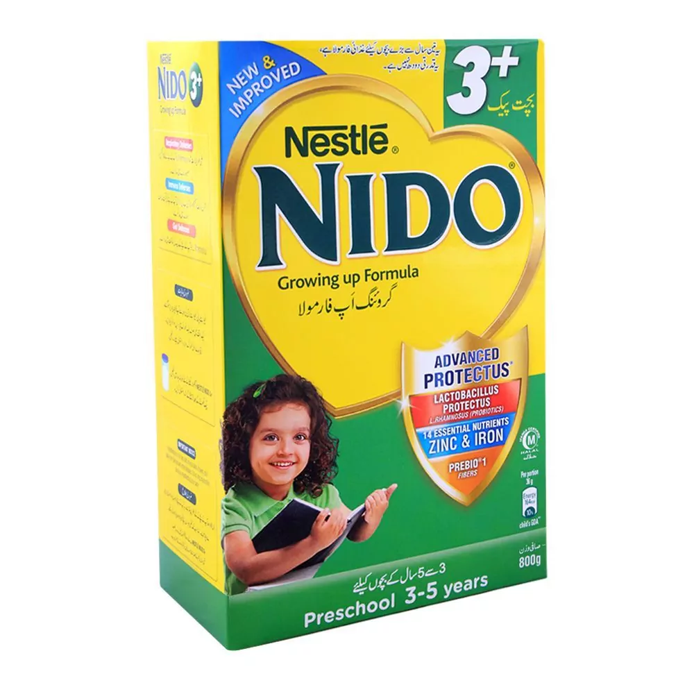 Nestle Nido Milk Powder 3Plus Economy Pack 800g - Nutritious ...