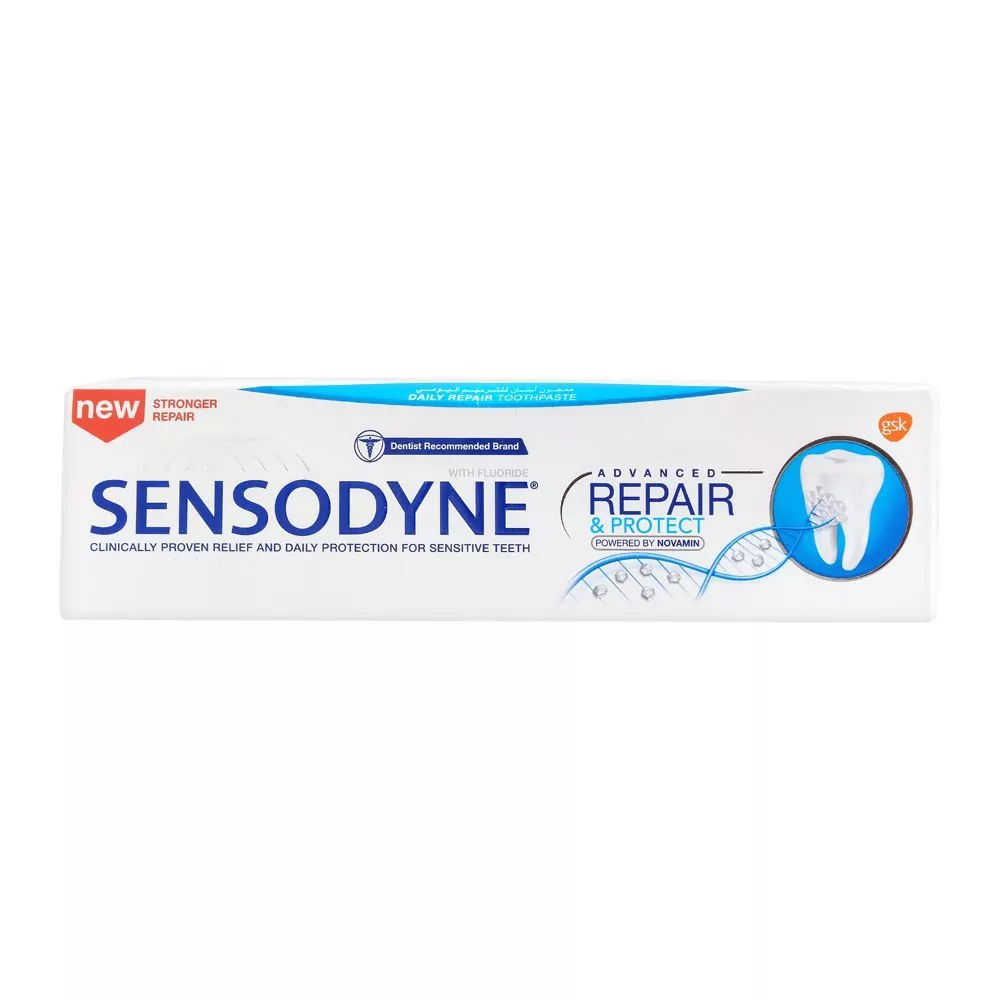 Sensodyne Toothpaste Repair & Protect Extra Fresh 75ml - Relieve Sensitivity With Extra ...
