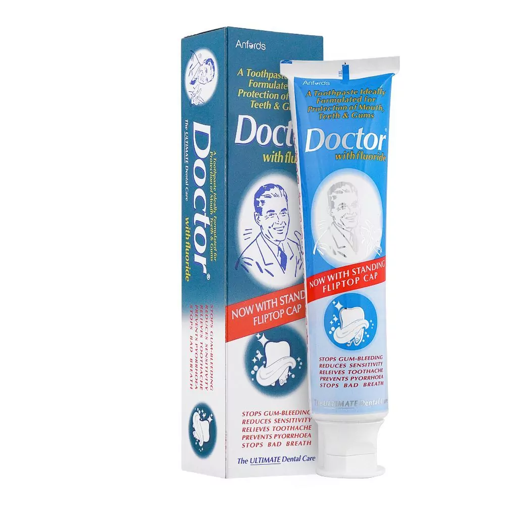 Doctor Fluoride Toothpaste, 150g - Effective Dental Care For Healthy ...