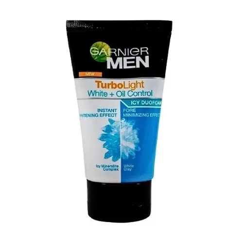 Garnier Men Oil Control Duo Foam 100ml - Shine-Free Skin