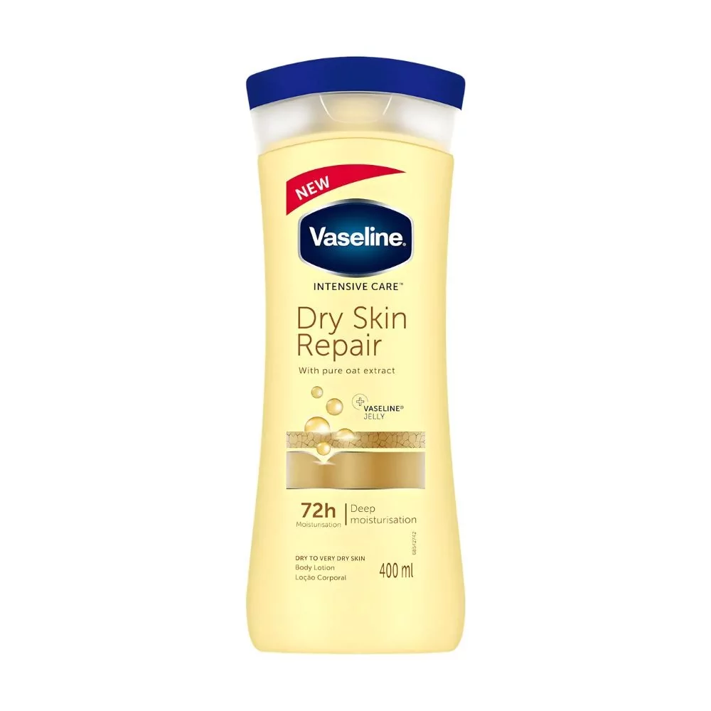 Vaseline Intensive Care Dry Skin Repair Body Lotion 400ml - Deep Hydration