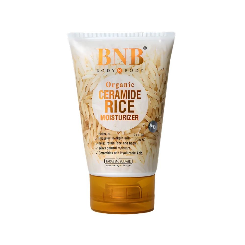 BNB Rice Ceramide Moisturizer 120ml – Deep Hydration
