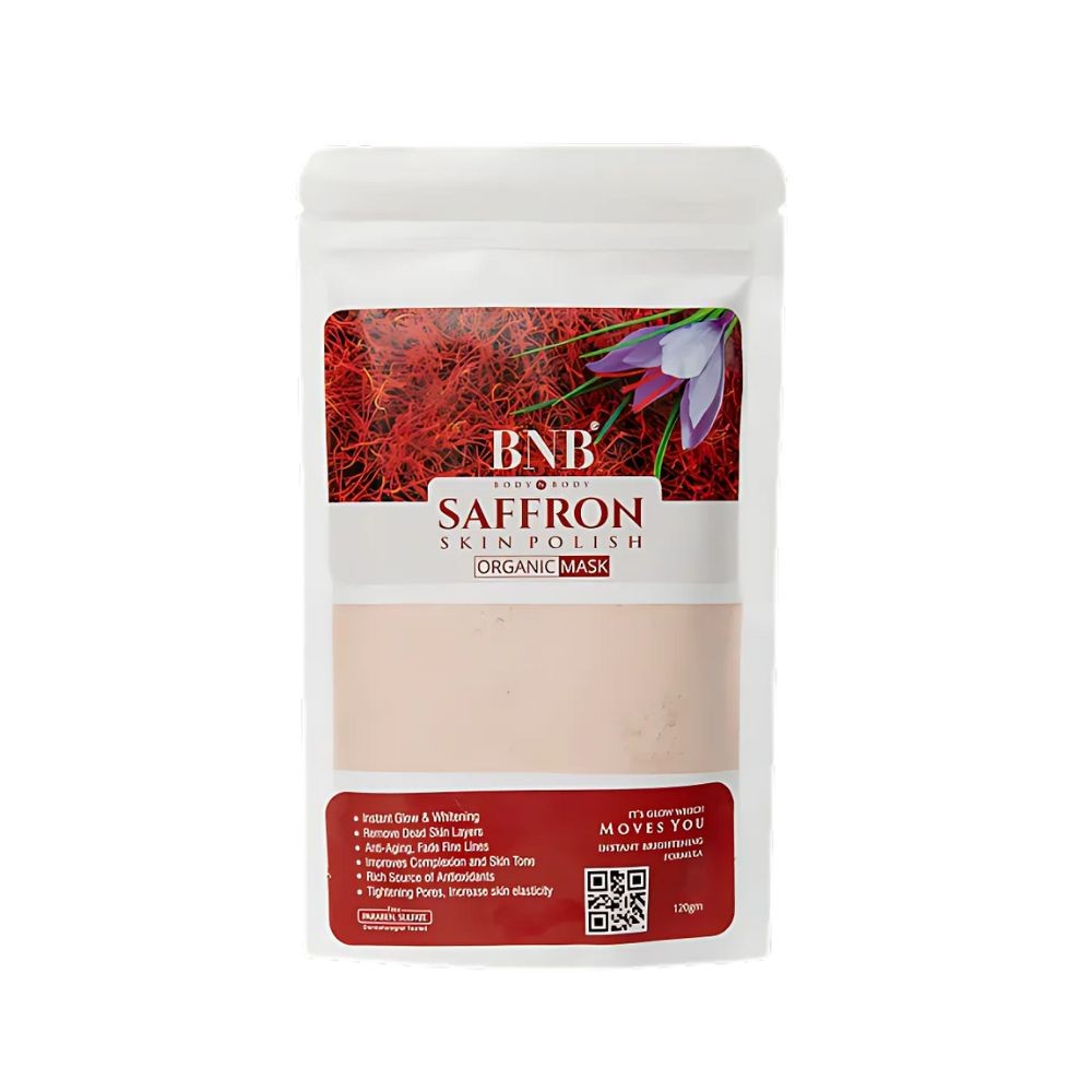 BNB Saffron Skin Polish Mask – Bright & Smooth