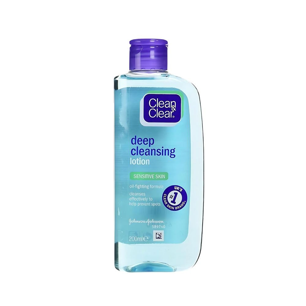 Clean & Clear Deep Cleansing Lotion 200ml – Clear & Calm Skin