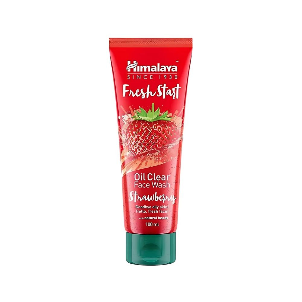 Himalaya Oil Clear Face Wash Strawberry 100ml – Fresh Skin
