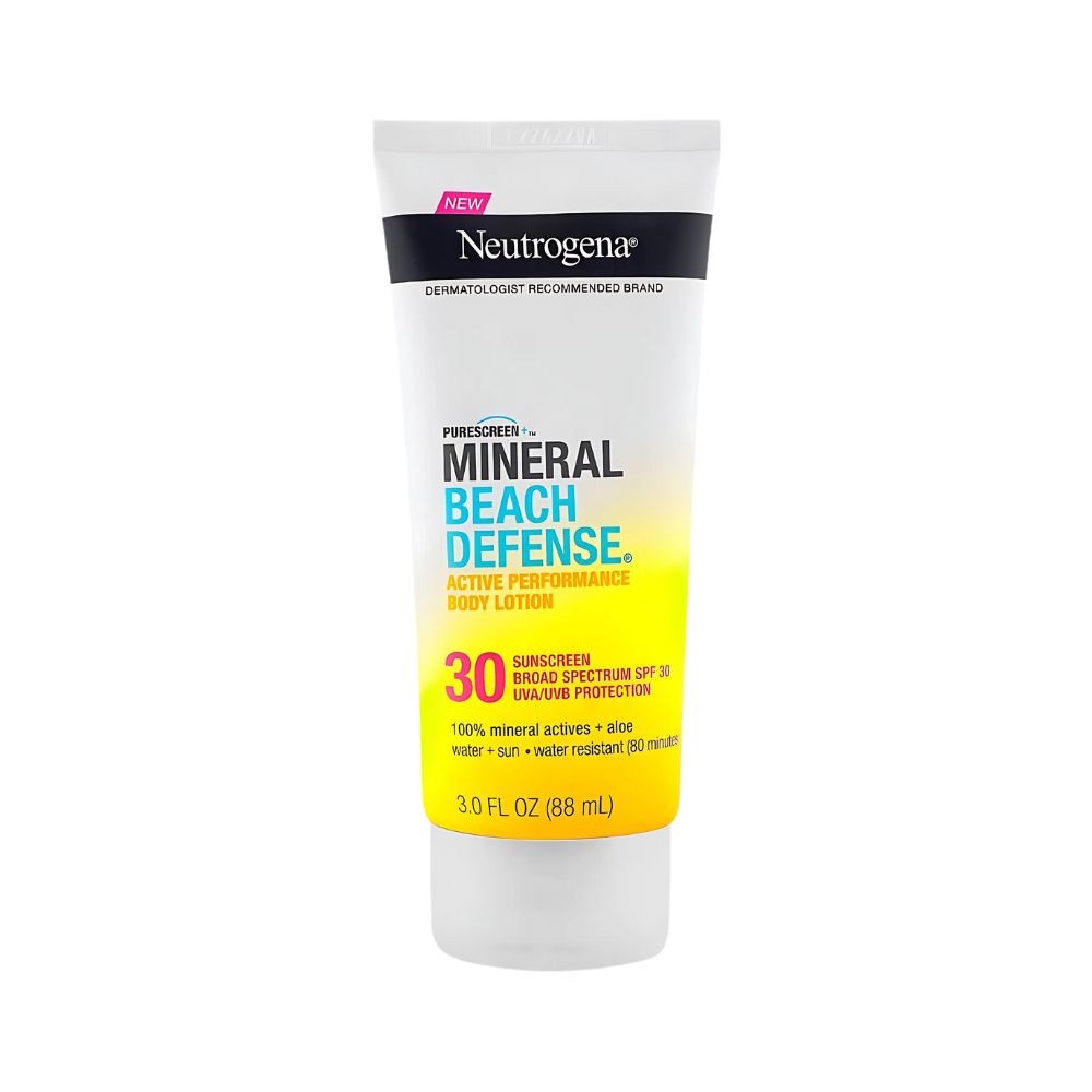 Neutrogena Purescreen Mineral Beach Defense SPF 30 – Sun Protection Lotion