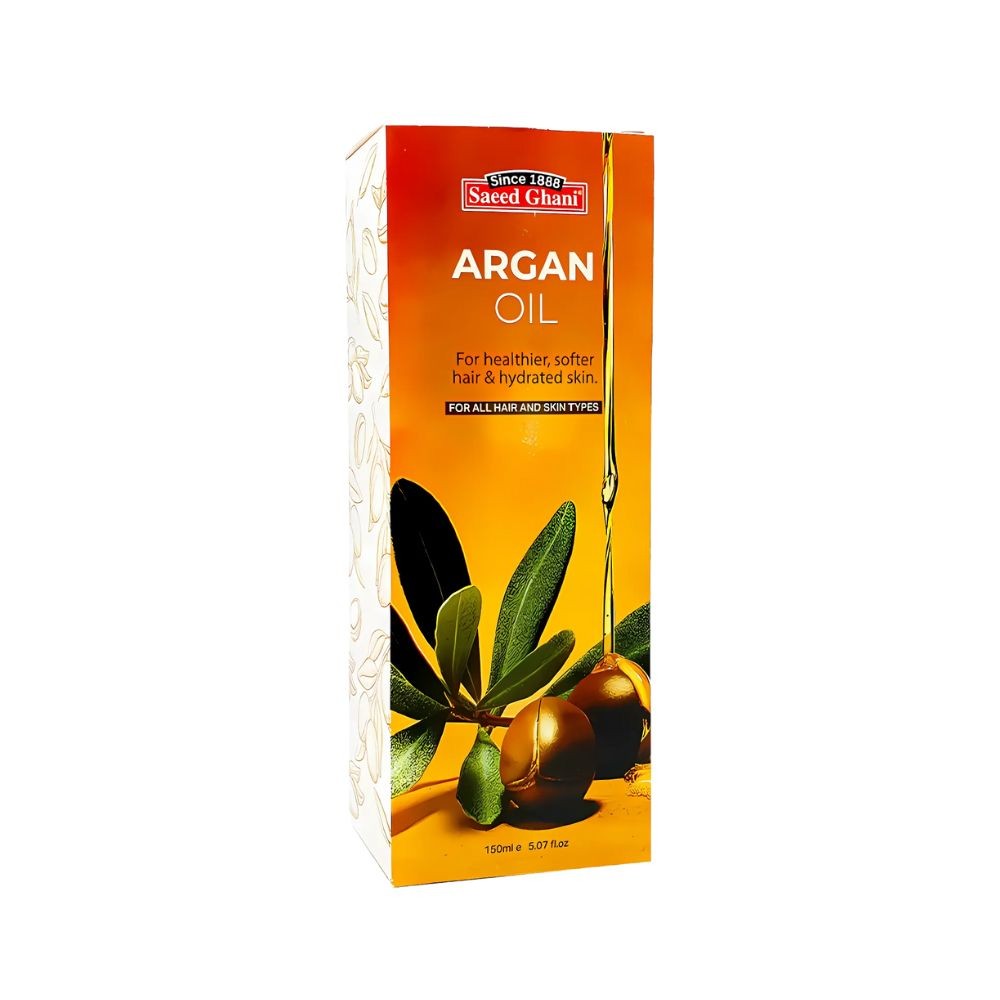 Saeed Ghani Argan Extra Strength Hair Oil 140ml – Smooth & Shine