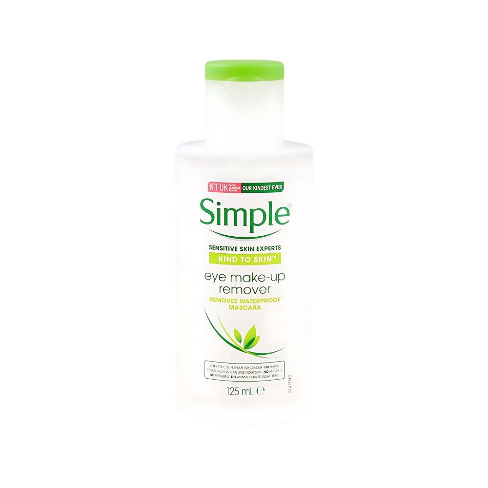 Simple Kind To Skin Eye Makeup Remover 125ml – Gentle Clean