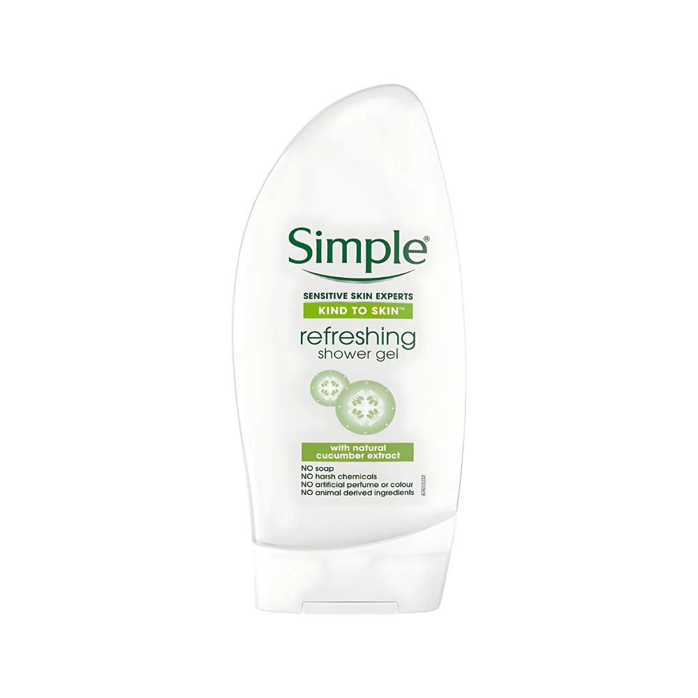 Simple Refreshing Shower Gel 500ml – Clean & Hydrate