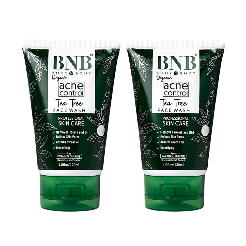 BNB Acne Tea Tree Face Wash (Pack Of 2) – Oil Control & Clear Skin