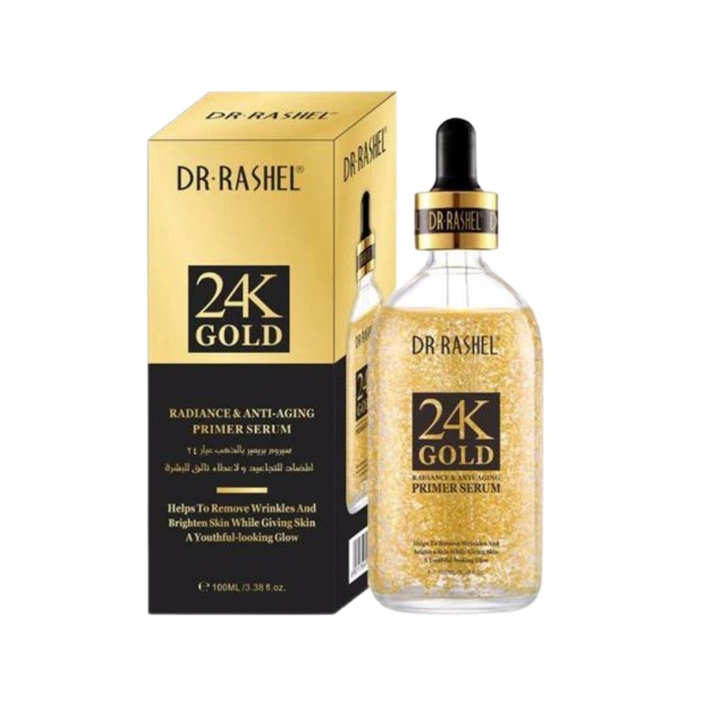 Dr Rashel 24K Gold Primer Serum 100ml – Glow & Smooth