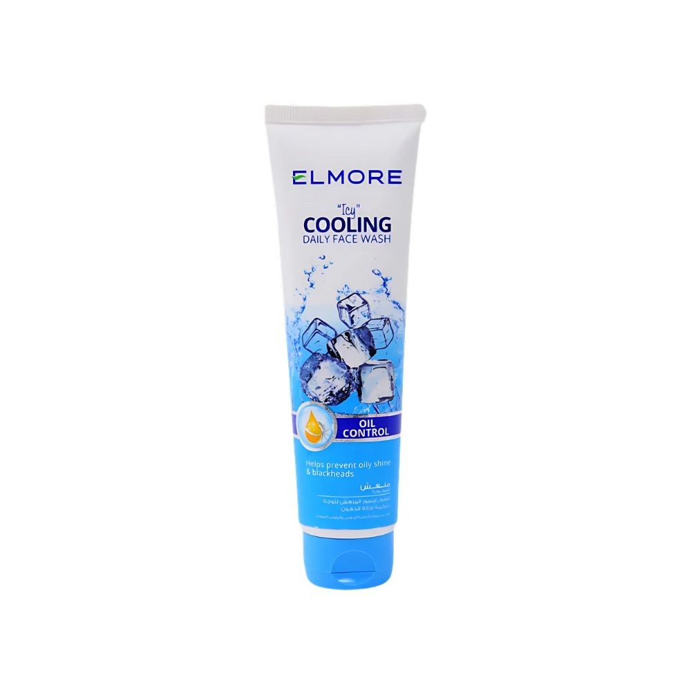 Elmore Icy Cooling Face Wash 100ml – Oil Control & Fresh Skin